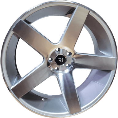 Paquete de 4 Rines 24X10 5-127 R1 SPORT MOD: M5198 ET25 CB78.1 SILVER ...