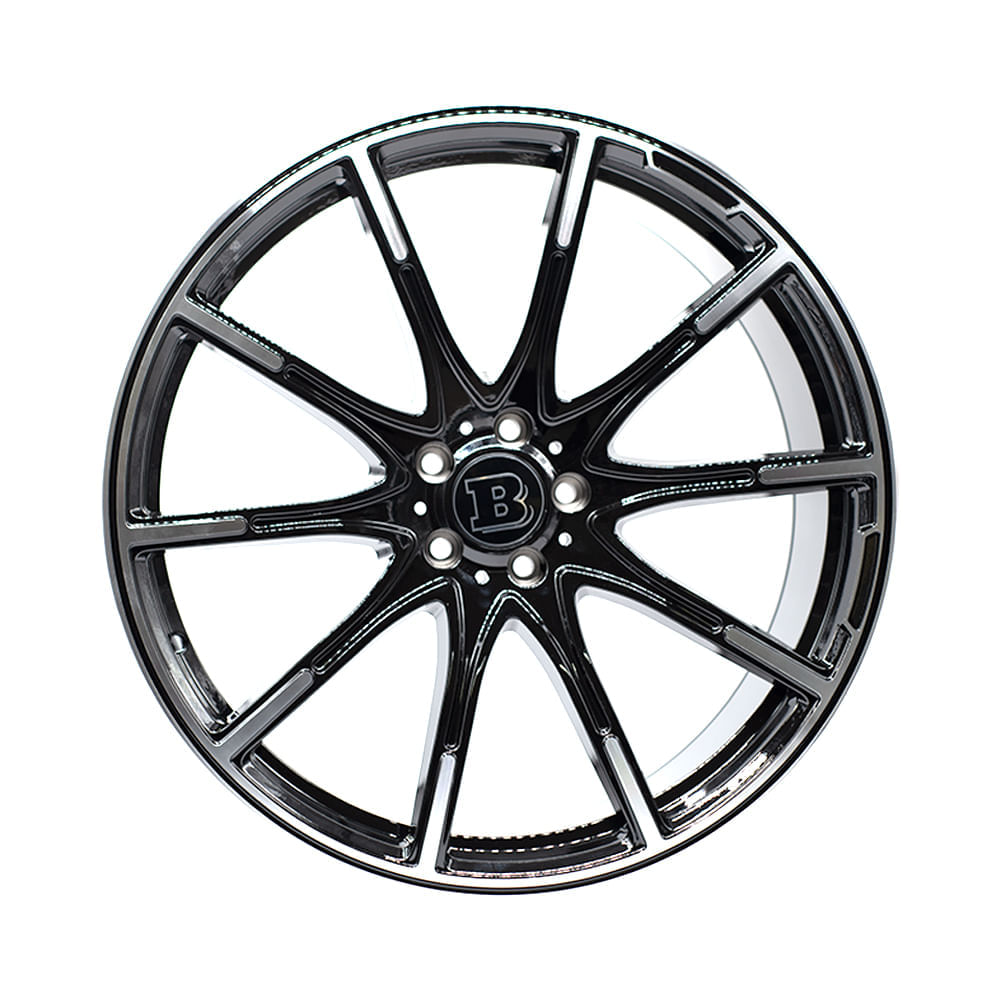 Paquete de 4 Rines 22X10 5-112 EQUIPO ORIGINAL Mod: 863 ET35 66.6 BLACK ...